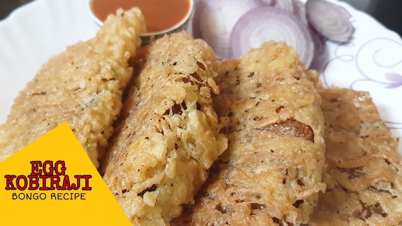 EGG KOBIRAJI | KOLKATA STREET FOOD | BONGO RECIPE - YouTube