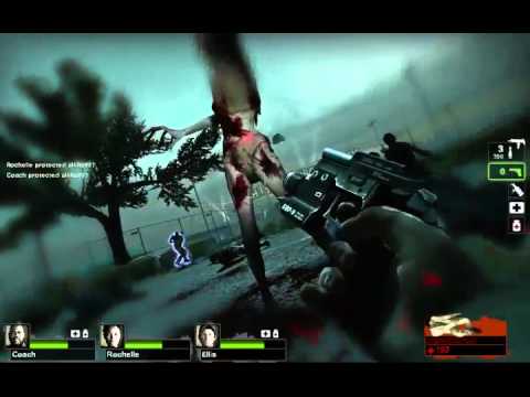 L4D2 Startling The Witch. - YouTube
