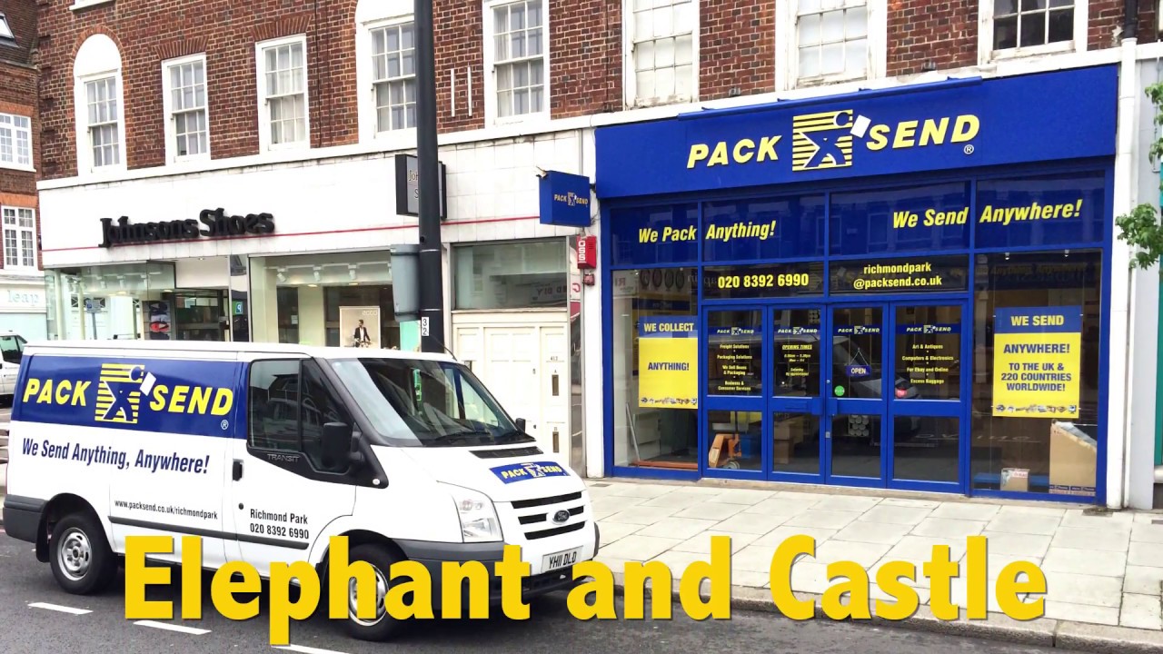 Pack & Send - Elephant and Castle - YouTube