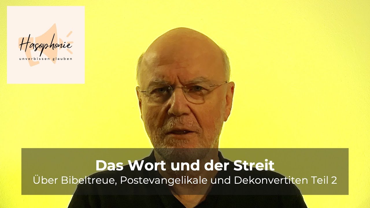 Das Wort und der Streit - YouTube