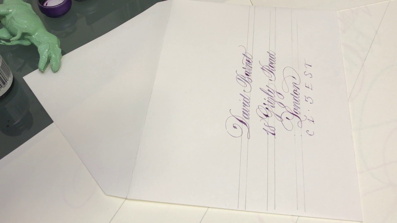 How To: Seal Your Letters With The Perfectly Written Envelope Using A ...