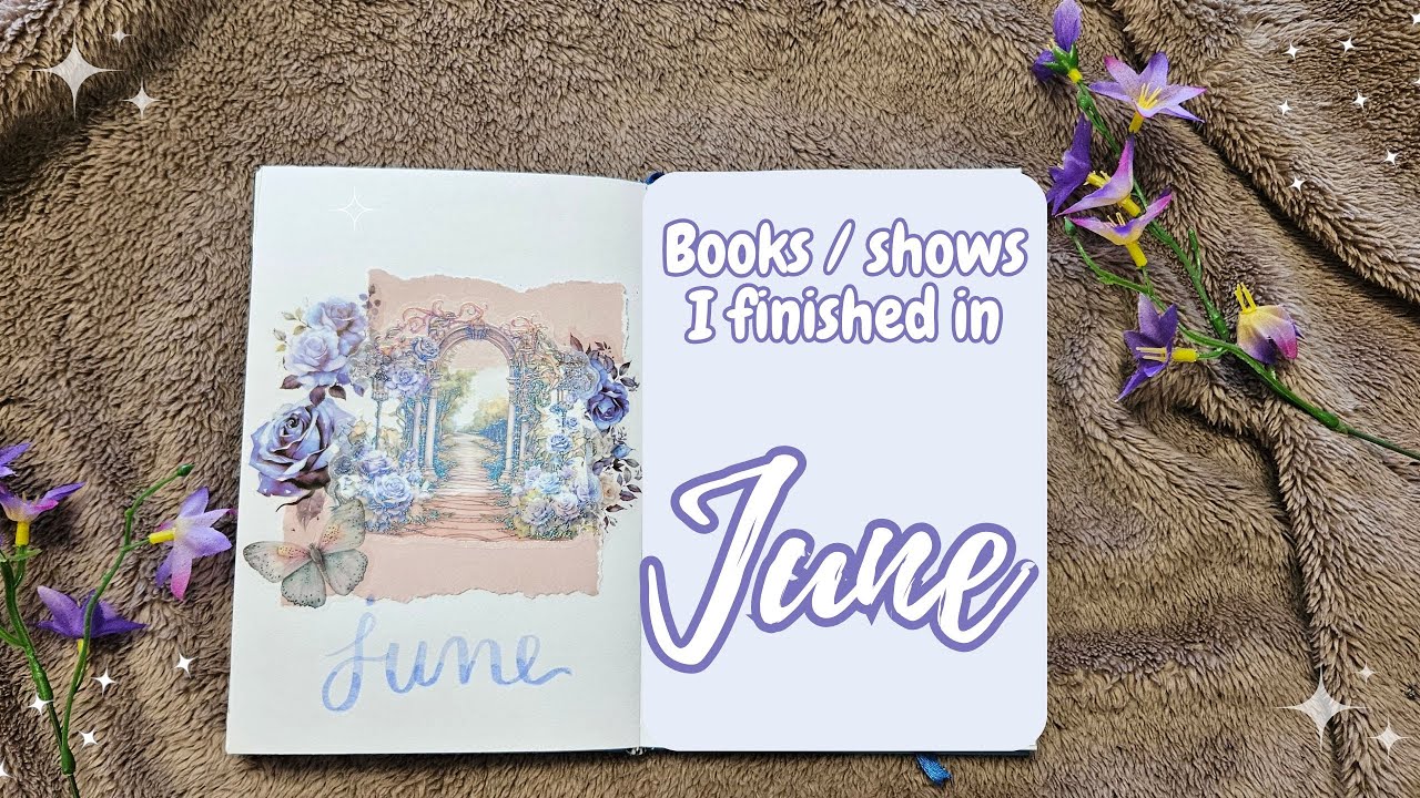 June Reading Journal set up || What I Read - YouTube