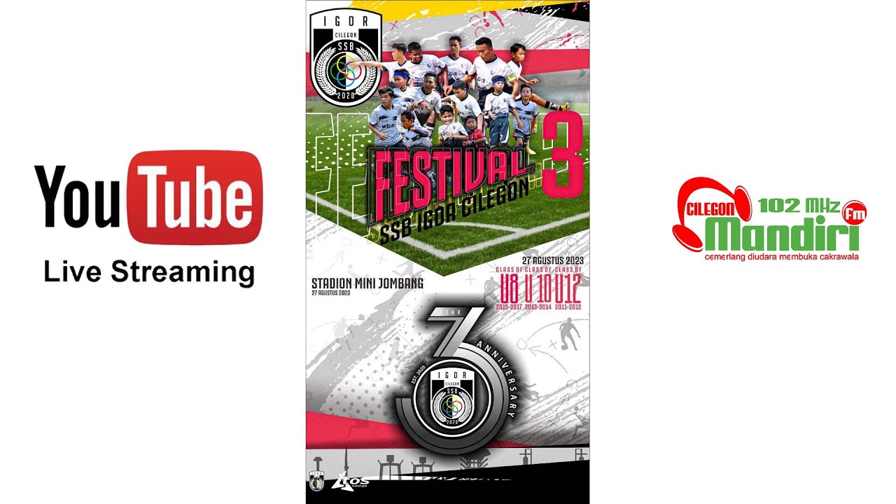 FESTIVAL SSB IGOR CILEGON KE 3 AT STADION MINI JOMBANG - YouTube