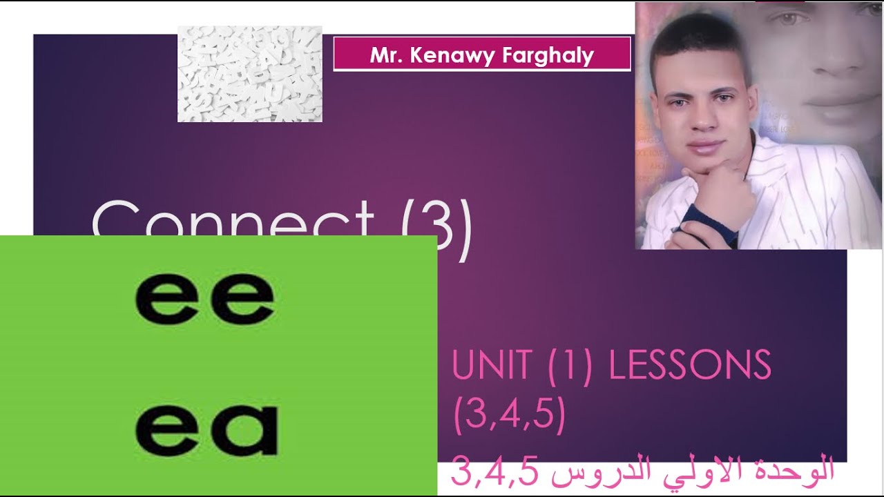 كونكت 3 المعاصر شرح وحل الوحدة 1الدرس 3,4,5 والاختبار| ترم أول 2024 ...