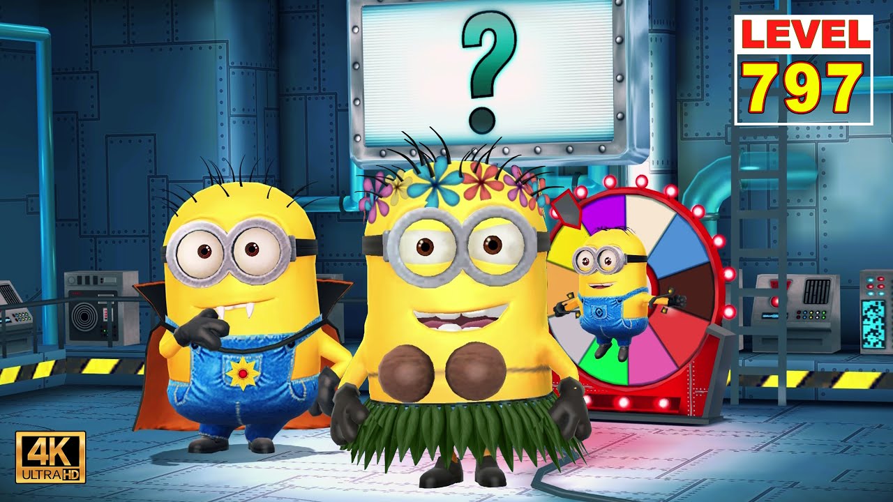 Minion Rush Dancer Minion commit 300 Despicable Actions by smashing ...