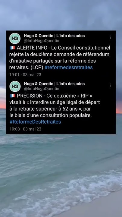 Le Conseil Constitutionnel Rejette La Deuxième Demande De Rip Sur La