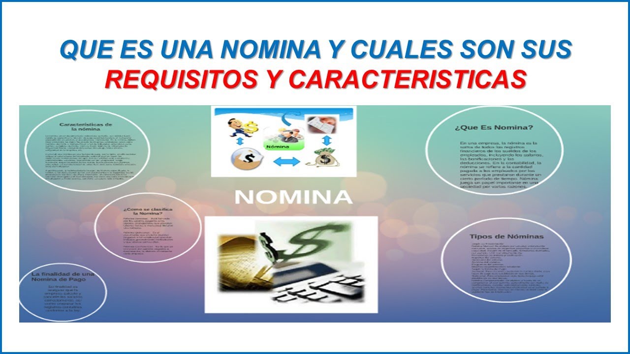 Nomina Definicion Y Caracteristicas