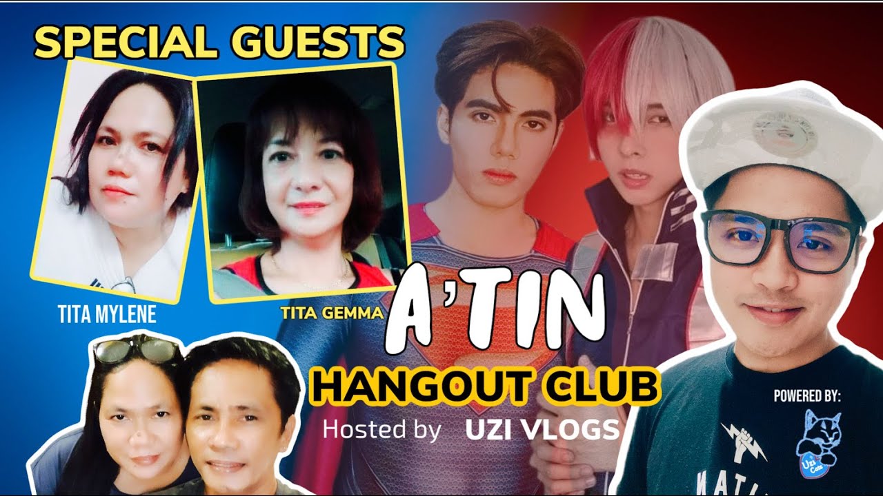 A'TIN HANGOUT CLUB with SUPER MOMS Tita GEMMA DE DIOS and Tita MYLENE ...
