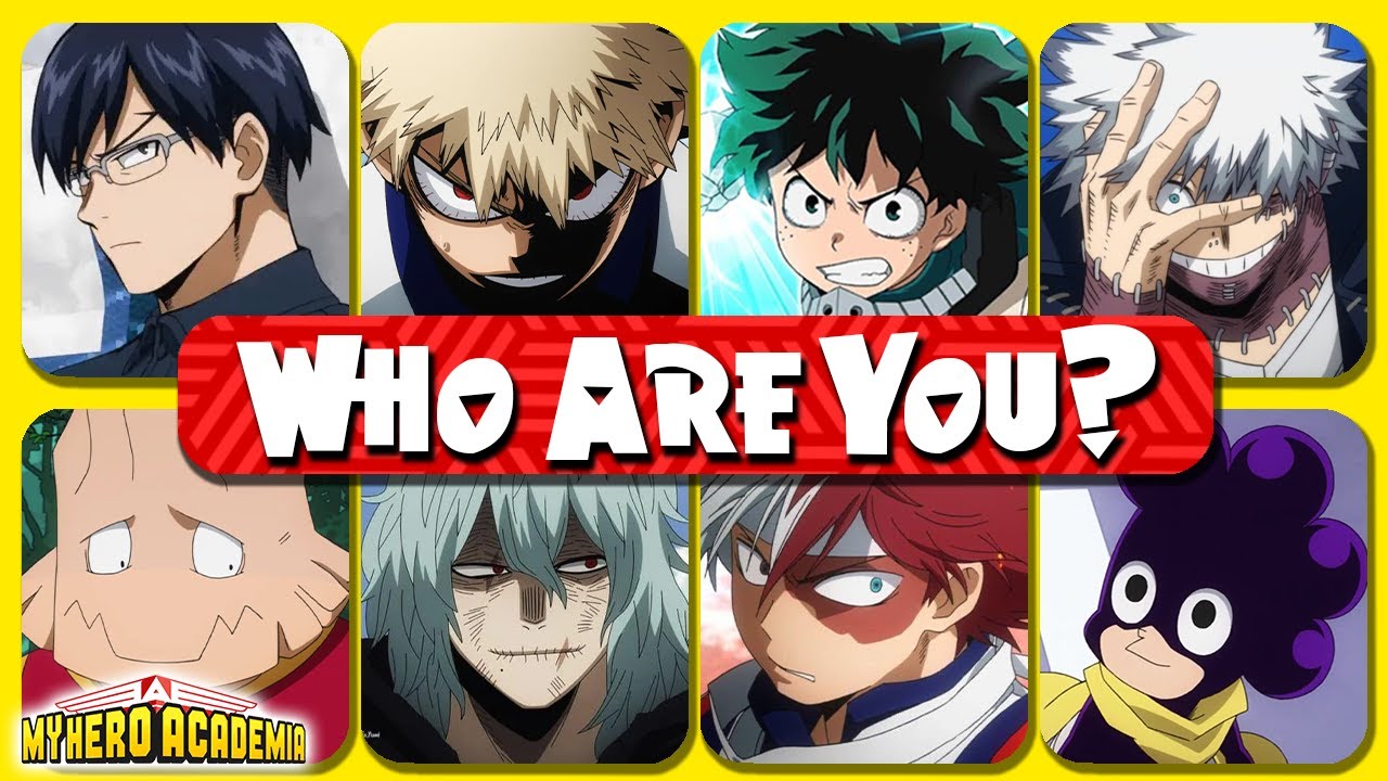 Which My Hero Academia Hero Are You? | Find Your Hero Match! - YouTube