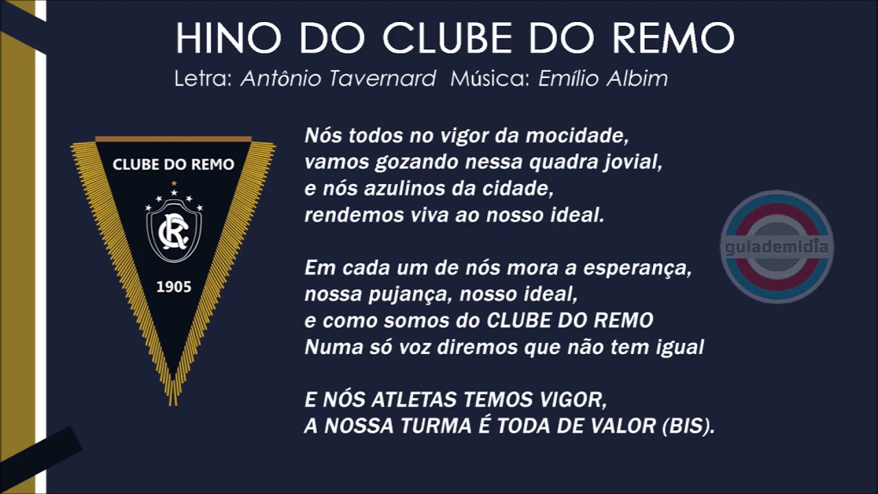 Hino do Clube do Remo ( PA ) | com letra - YouTube