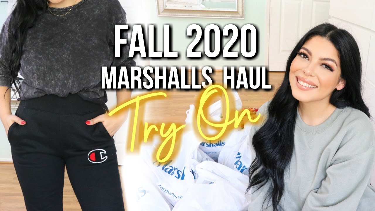FALL 2020 : Marshalls Try On Haul | SCCASTANEDA - YouTube