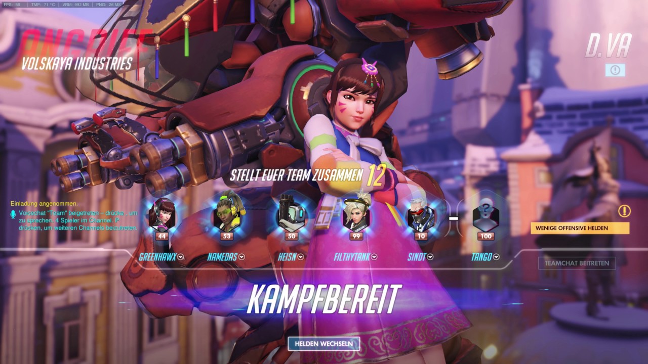 Overwatch Final HD 60fps - YouTube