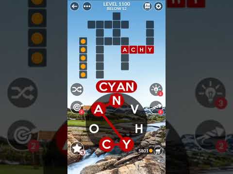 Wordscapes Level 1100 | Answers - YouTube