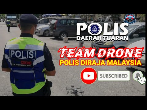 TEAM DRONE POLIS DIRAJA MALAYSIA | PEMANTAUAN PKPD TAMAN TELIPOK RIA, TUARAN SABAH