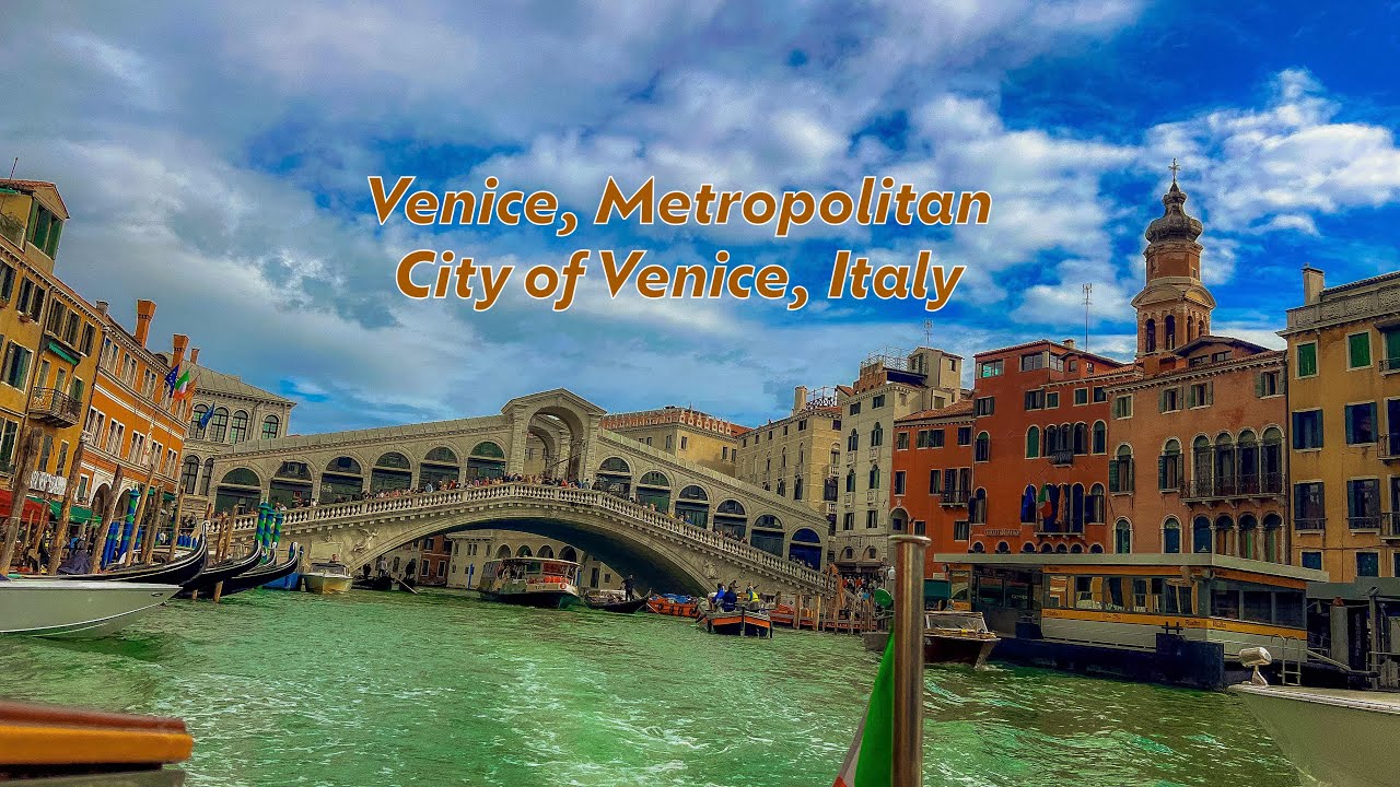 Venice, Metropolitan City of Venice, Italy - YouTube