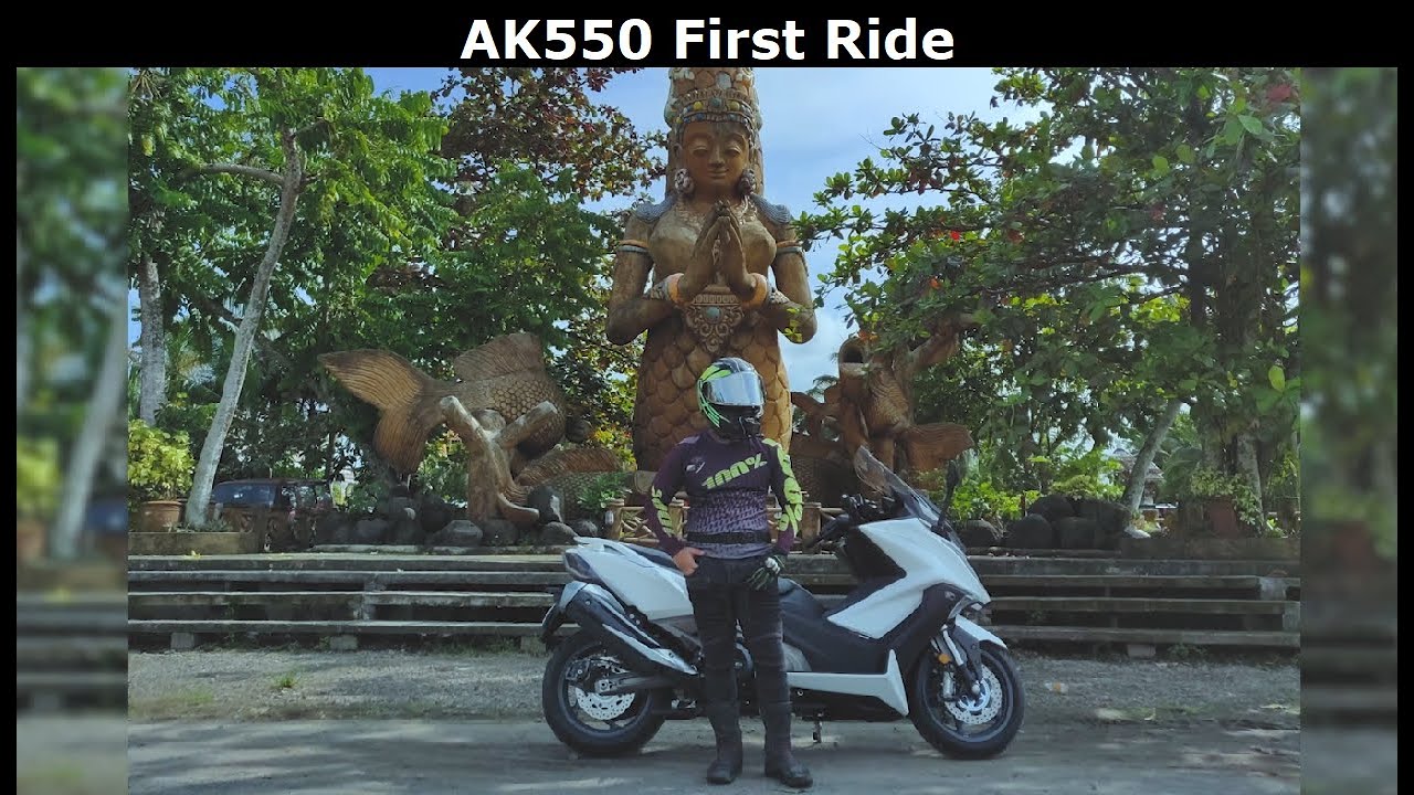 AK550 | My First Ride Experience | Super Touring - YouTube