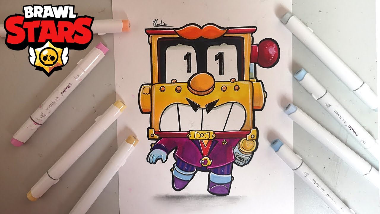 [TUTO DESSIN] - Brawl Stars - Comment dessiner Griff, le nouveau ...