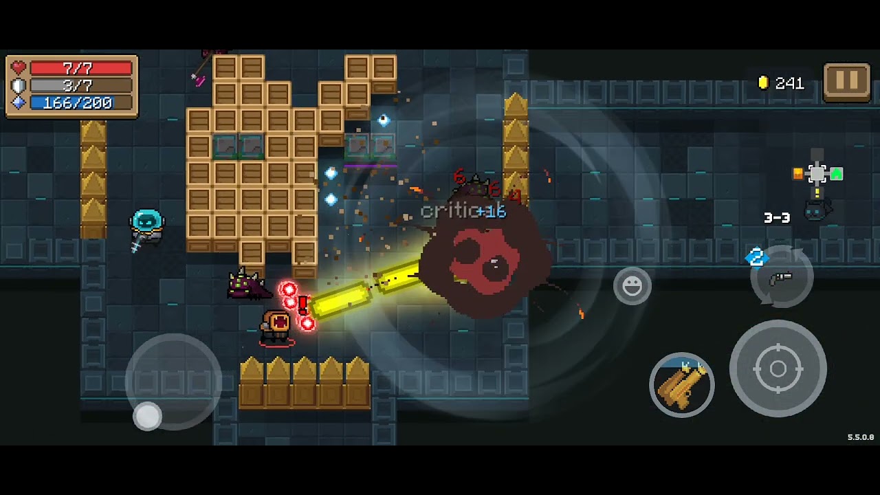 soul knight 2-3 levels with main hero - YouTube