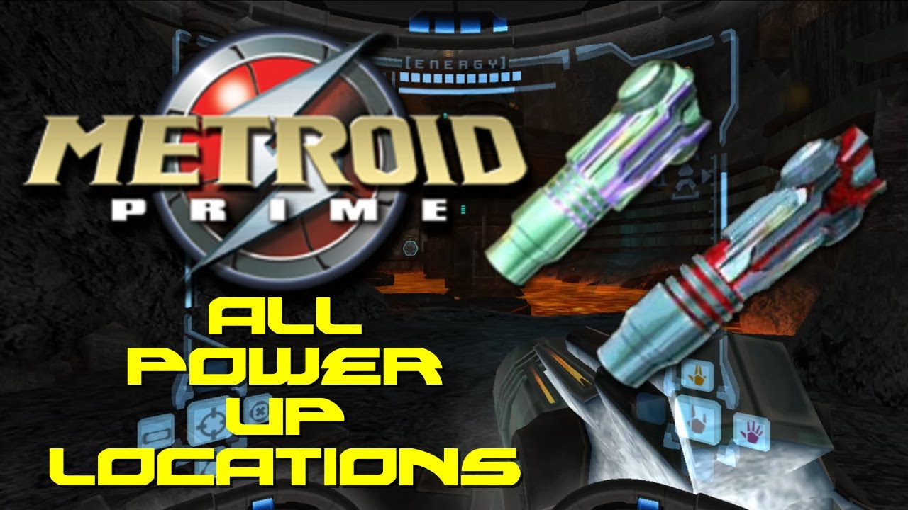 Metroid Prime: ALL Power Up Locations: #metroid #metroidprime - YouTube