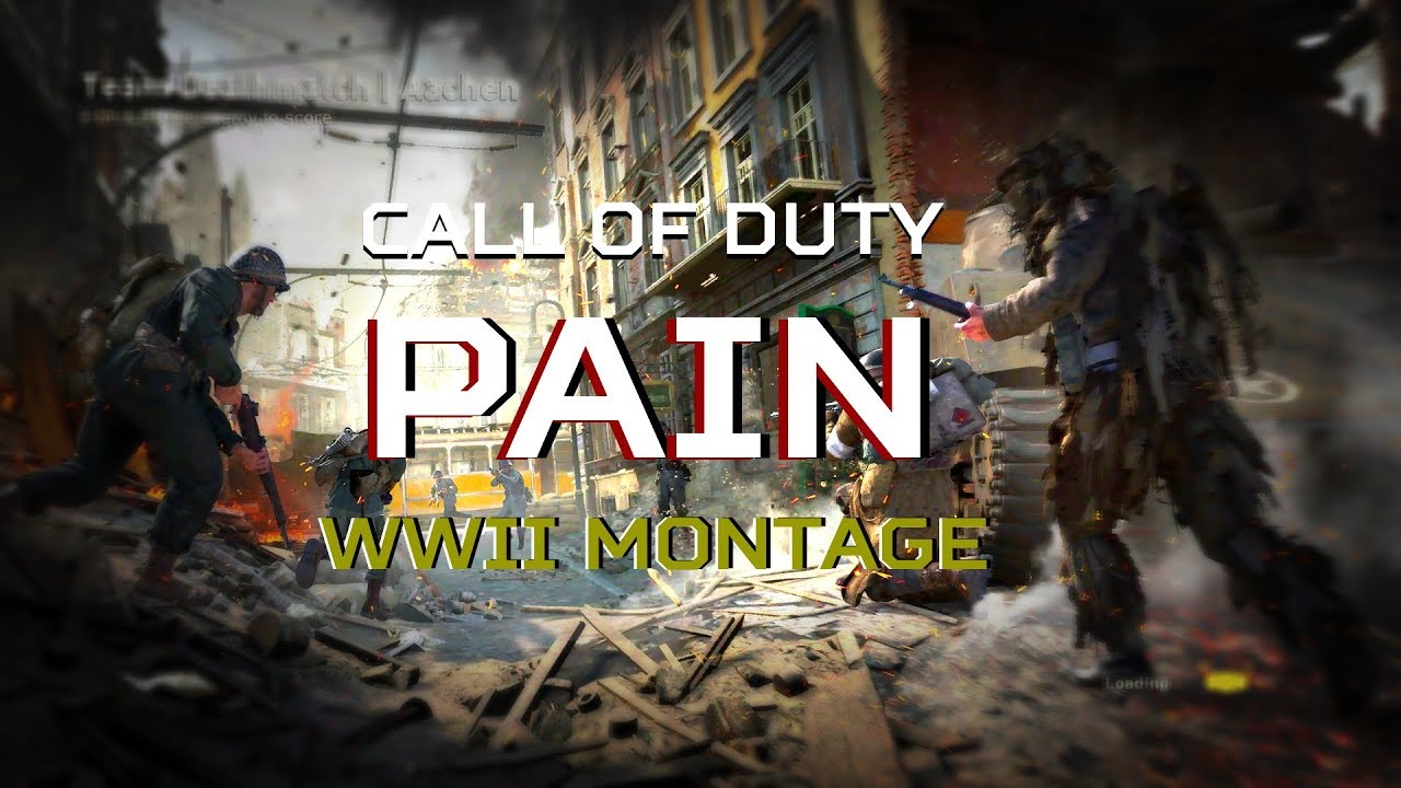 Pain - CoD WWII Montage - YouTube