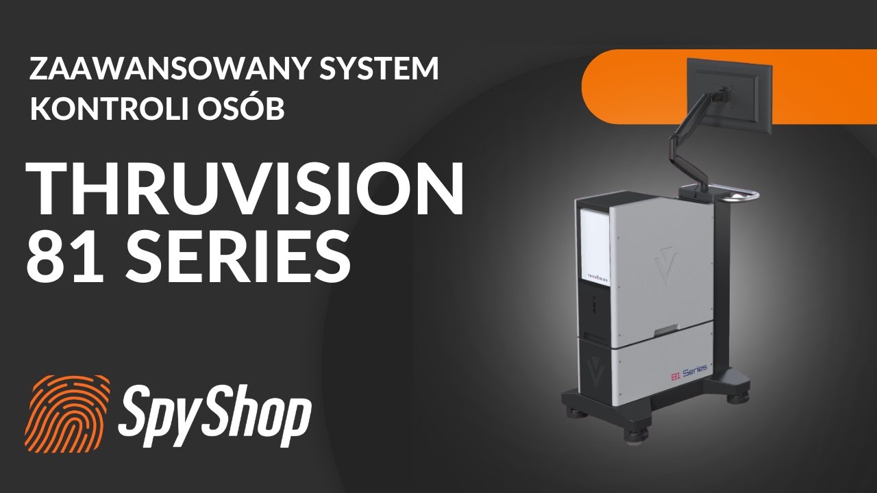 Zaawansowany system kontroli osób - Thruvision 81 Series - YouTube