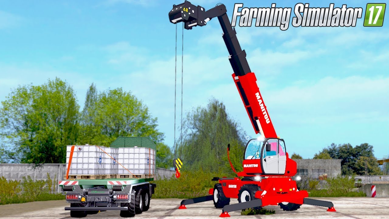 Farming Simulator 17 - MANITOU MRT 2150 Telehandler! - YouTube