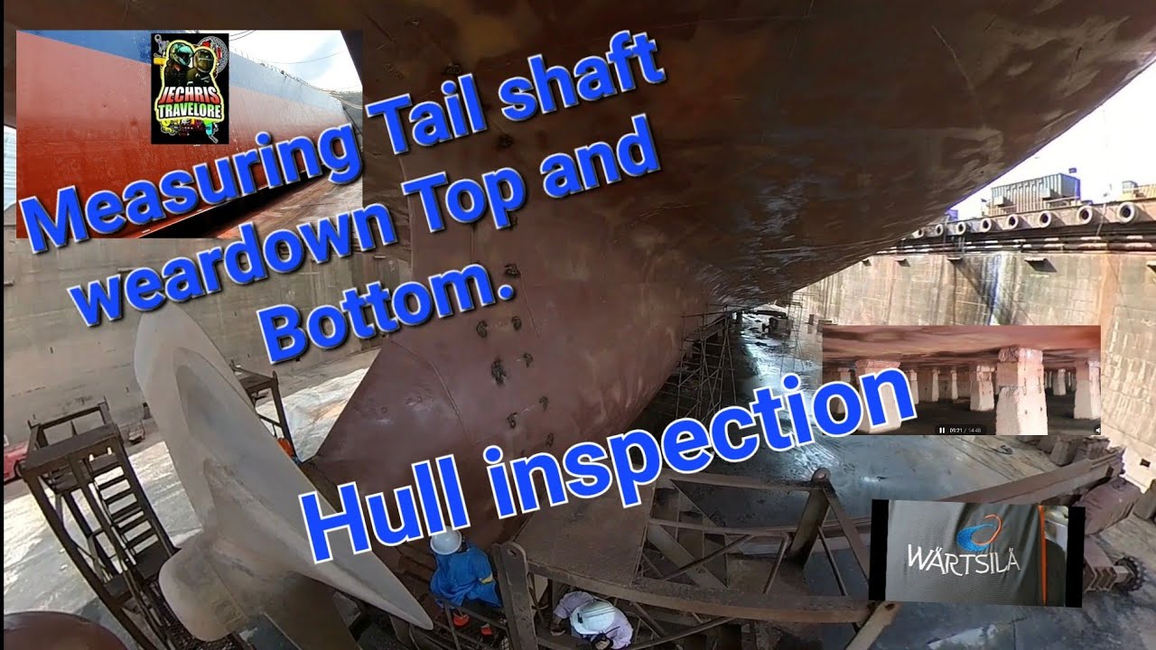 Measuring Ship'sTailshaft weardown clearanceTop and Bottom.#periodical ...