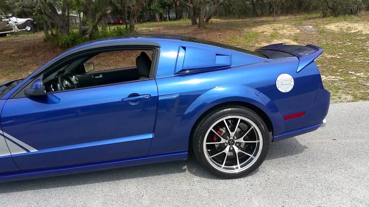 05 Roush Mustang with ffrp cams JBA exhaust - YouTube