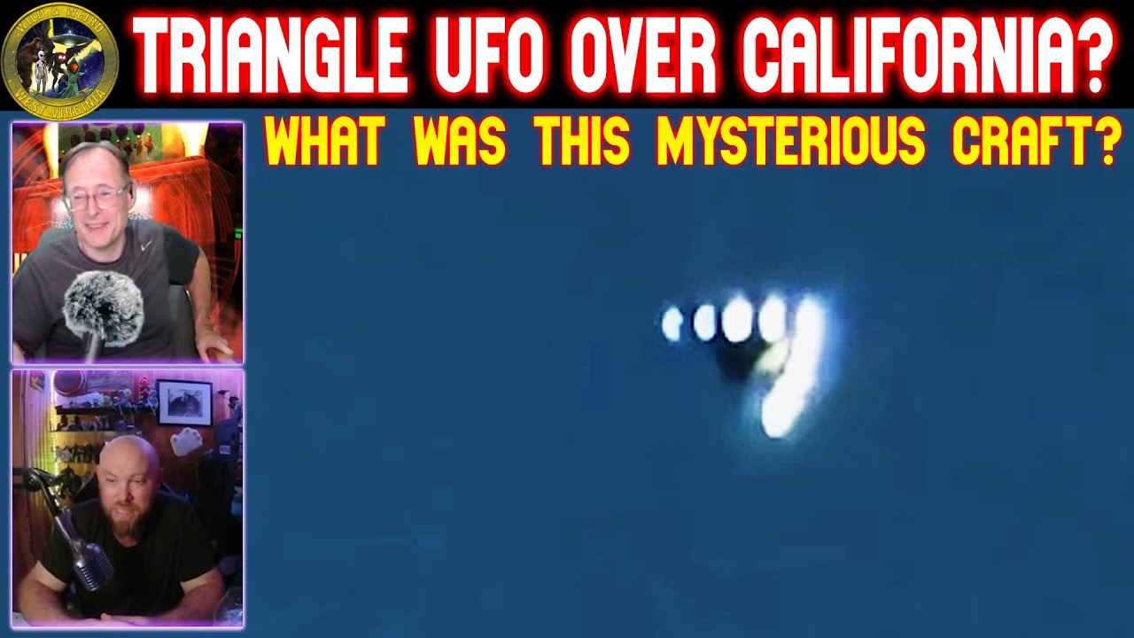 Did This Witness Capture A Giant Triangle UFO Flying Over California ...