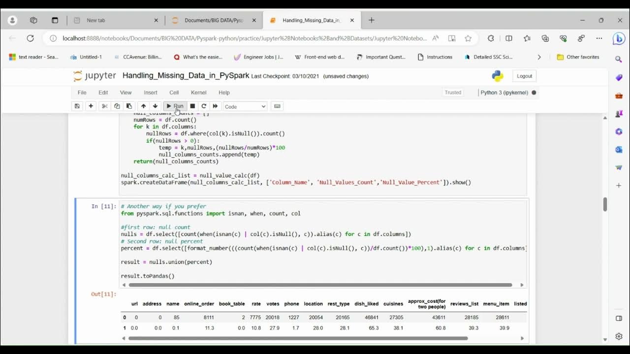 Handling missing data in pyspark - YouTube Handling missing data in pyspark - YouTube