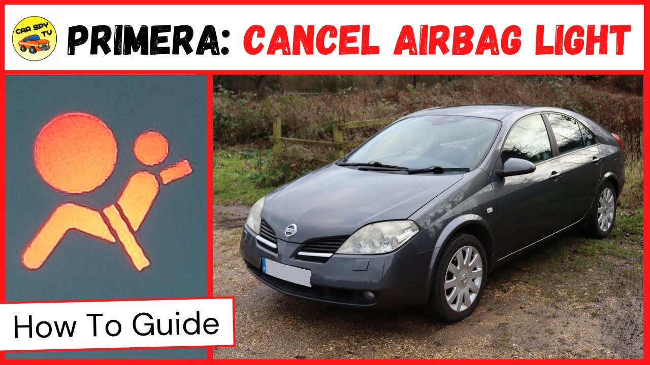Nissan Primera P12: How To Turn Off Airbag Warning Light (Easy) - YouTube
