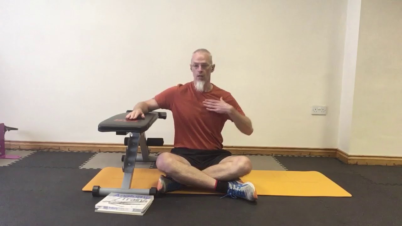 Rotator cuff exercise: Supported external rotations - YouTube