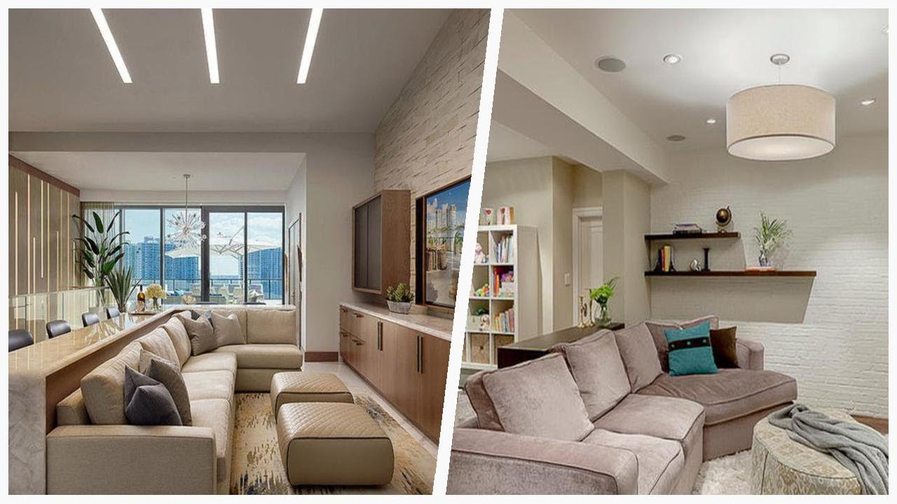 75 Turquoise Family Room Design Ideas You'll Love ⭐️ - YouTube