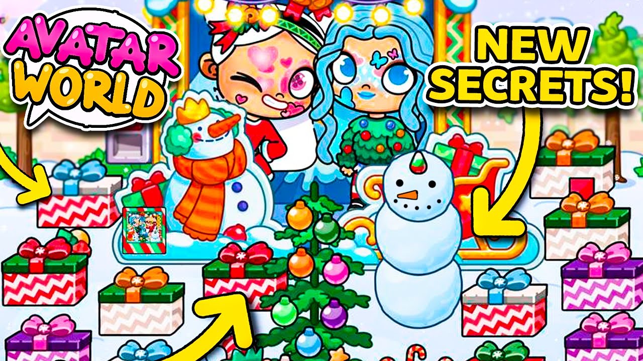 🎁 HOW TO GET ALL THE NEW SECRETS IN AVATAR WORLD FREE GIFTS Pazu Avatar ...
