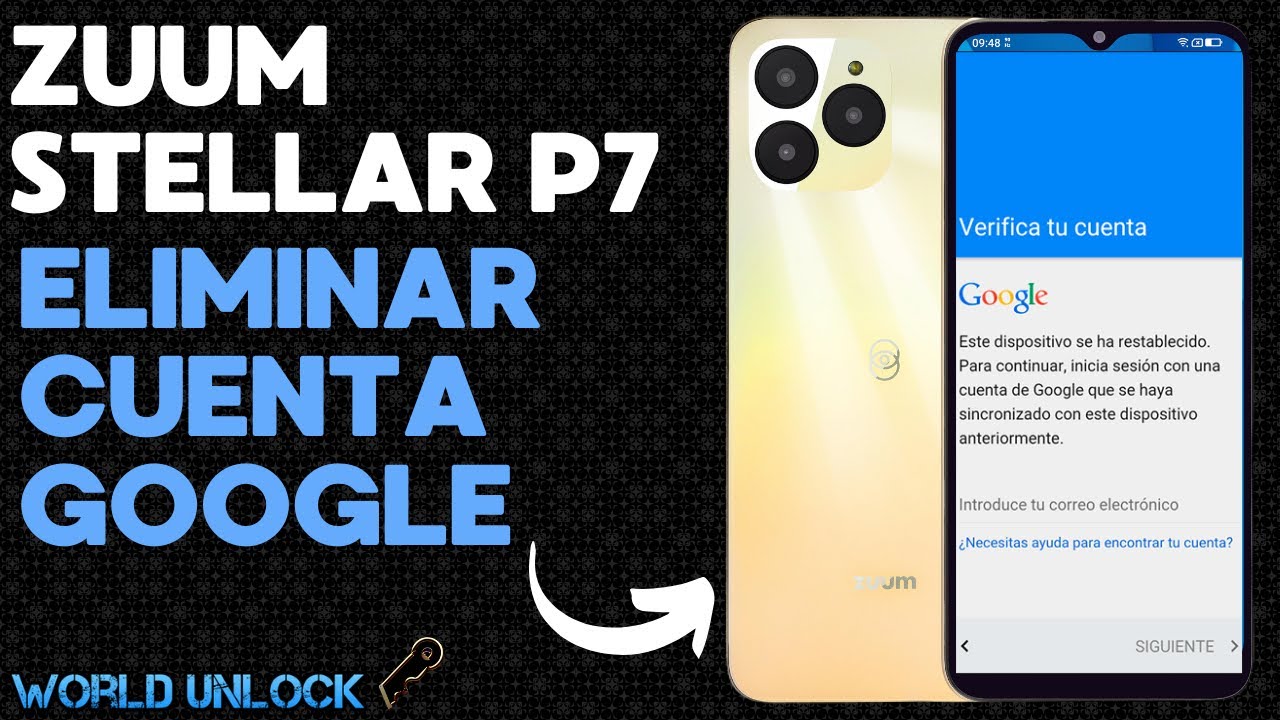 ZUUM STELLAR P7 FRP | Eliminar cuenta Google Zuum Stellar P7 | STELLAR ...