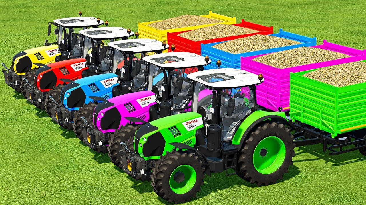 TRANSPORTING & HARVESTING SUGAR CANE WITH CLAAS TRACTORS - Farming ...