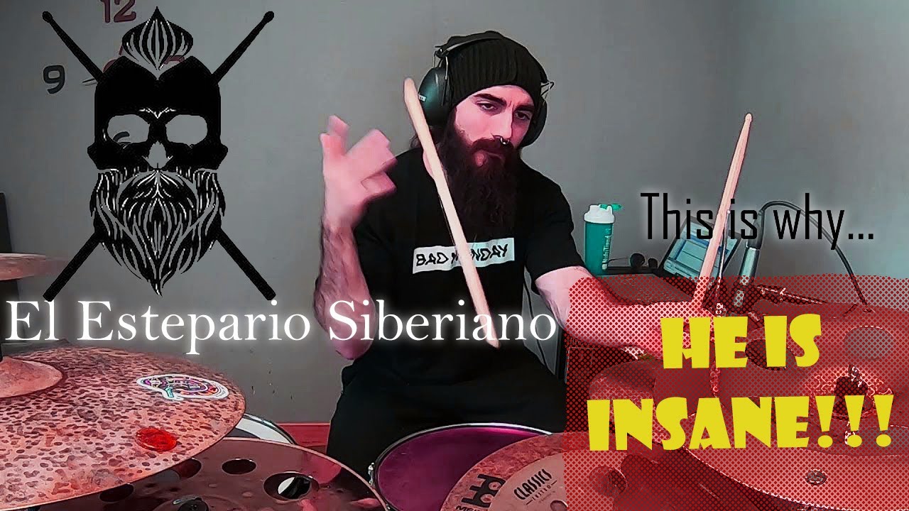 This is why El Estepario Siberiano is so good #music #drummer - YouTube