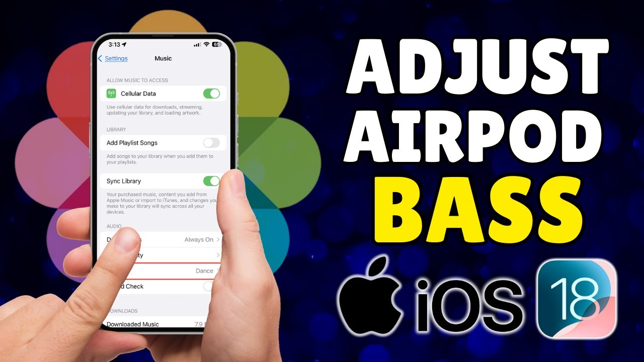How To Increase / Decrease Bass On AirPods Using iPhone - YouTube