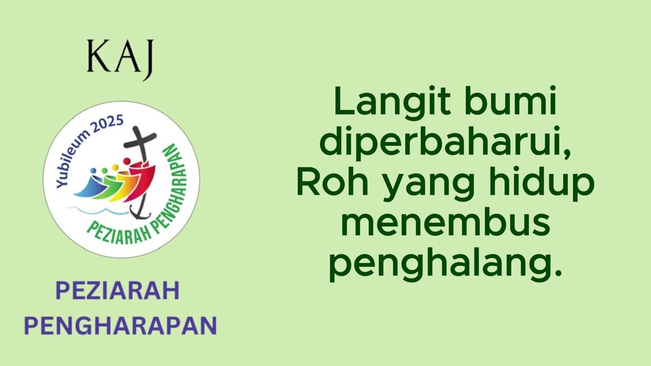 Peziarah Pengharapan - Hymne Tahun Yubileum 2025 Chords - Chordify