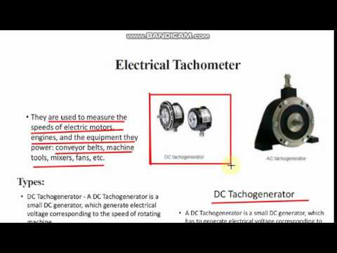 DC Tachogenerator - YouTube