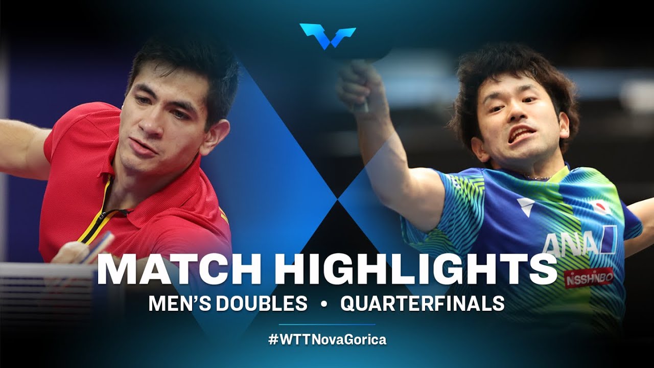 Highlights | Mizuki O./Yuta T. vs Martin A./Florent L. | MD QF | WTT ...