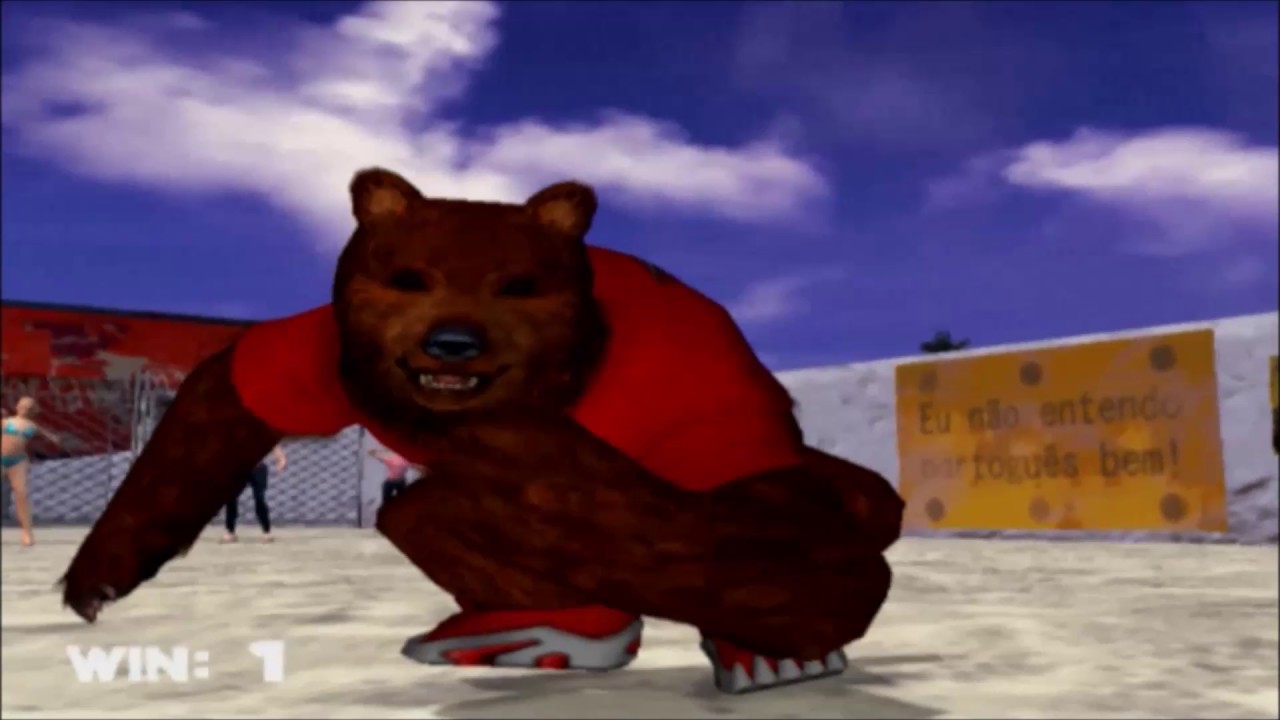 Tekken 4: Kuma All Intros & Win Poses - YouTube