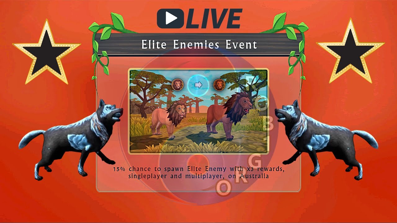 🔴 LIVE | WildCraft: Elite Enemies Event - Wild Pass S6 AND The Wolf ...