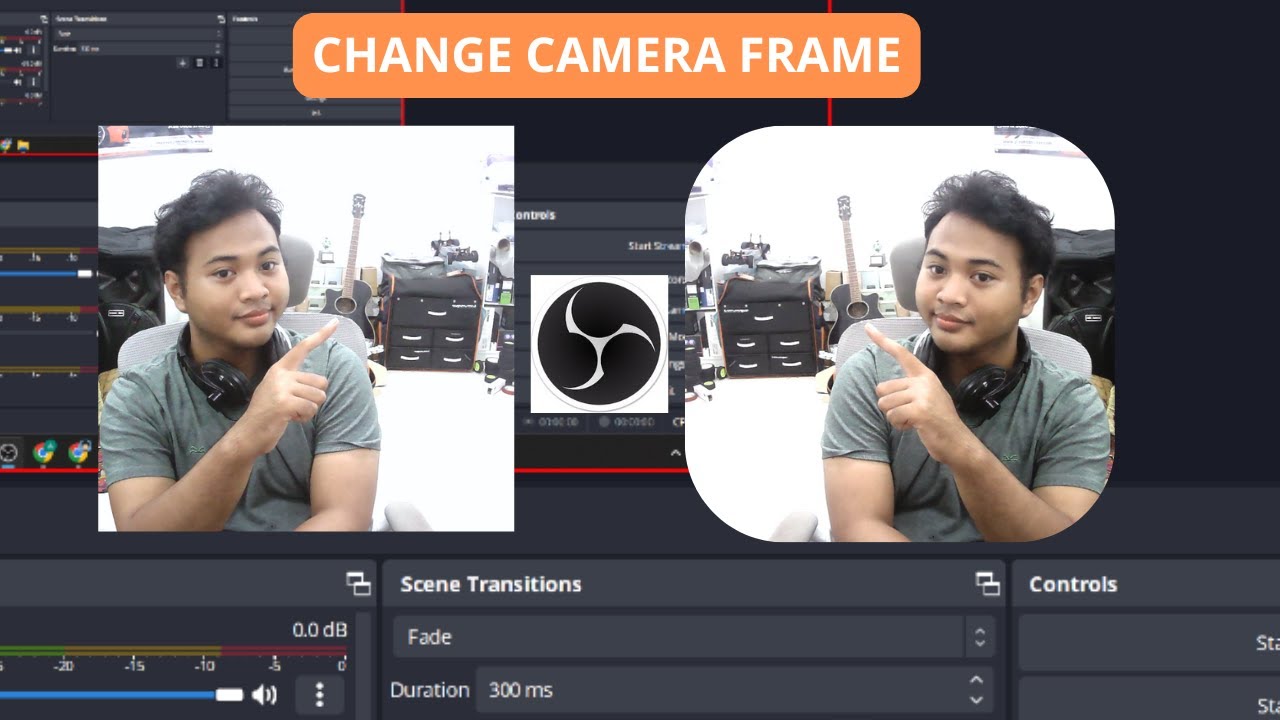 Tutorial How to Change Rounded or Circle Camera Frame in OBS Studio ...