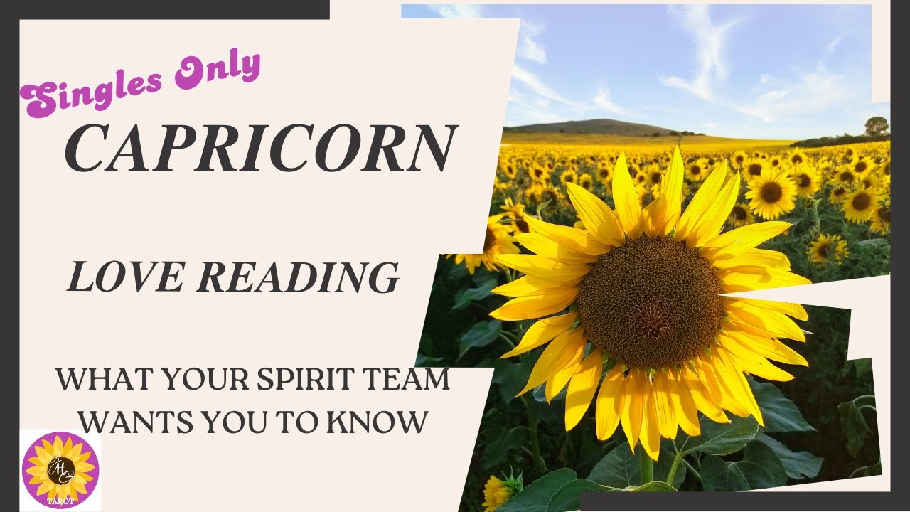 SINGLE CAPRICORN: You SEE the RED FLAGS - YouTube