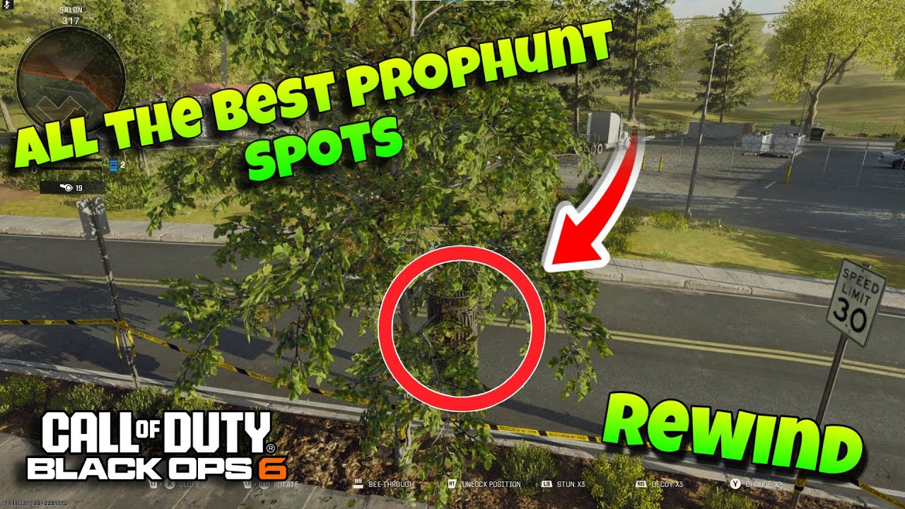 BO6 PROP HUNT: All *BEST* Working Glitch & Spots on Prop Hunt- On ...
