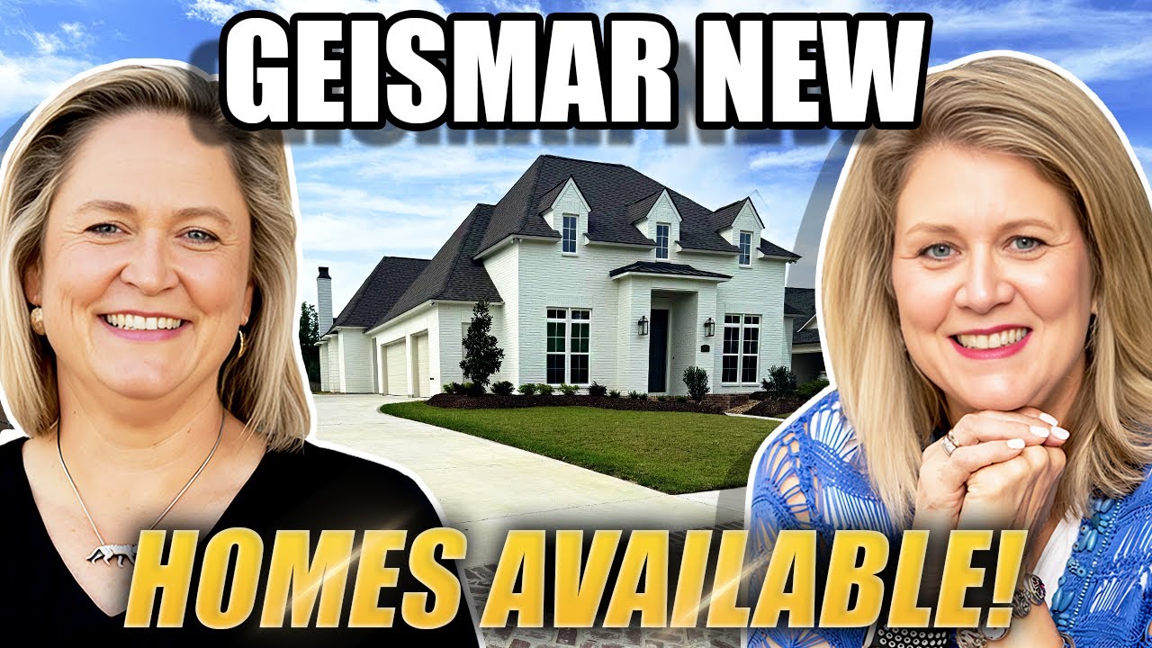 NEW CONSTRUCTION HOMES In Geismar Louisiana: New & Custom Homes ...