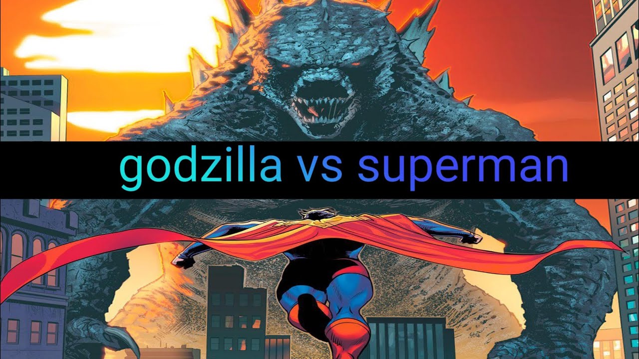 Godzilla vs superman X montagem supersonic (Ultra Slowed)