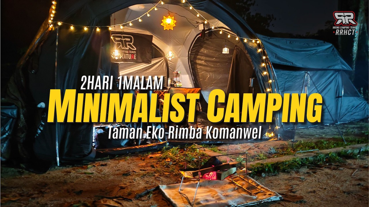 Tapak Semua Penuh! Kami Redah Juga Camping di TERKOM 2D1N tapi waktu ...