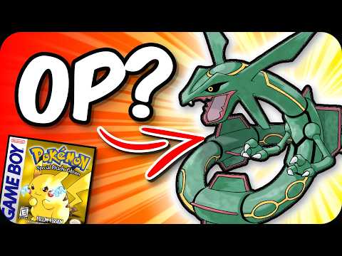 How OP would Rayquaza be in Pokemon Yellow?